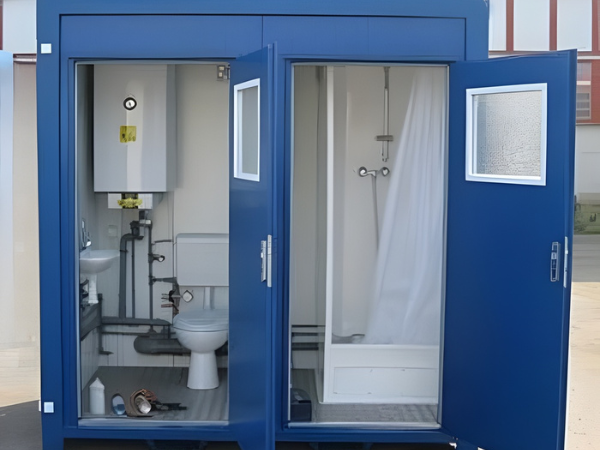 Combined Shower & Toilet Container - Al Bait Al Hadi Saudia